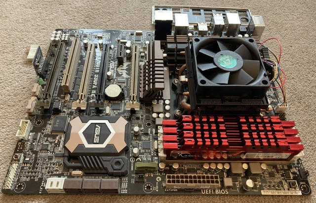 ASUS TUF SABERTOOTH 990FX R2.0 M/B Bundle AMD-FX8350 CPU 16GB GSkill ...