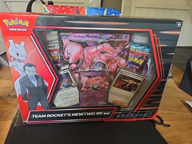 TEAM ROCKETS MEWTWO EX Box Set Destined Rivals £27.00 - PicClick UK
