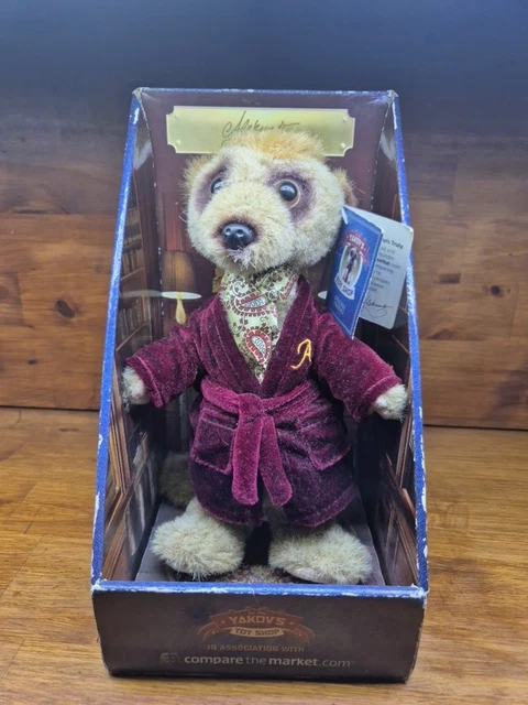 MEERKAT SOFT TOY Plush name Aleksandr Officials Product of Meerkovo ...