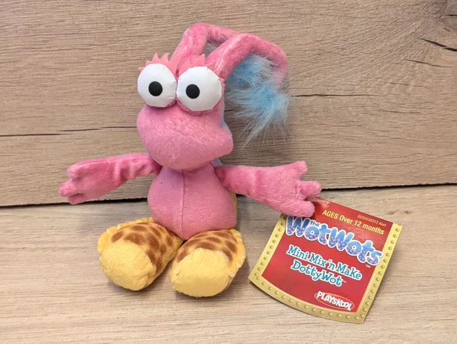 HASBRO WOT WOT Mini Plush Mix-n-Make Dotty Wot £16.31 - PicClick UK