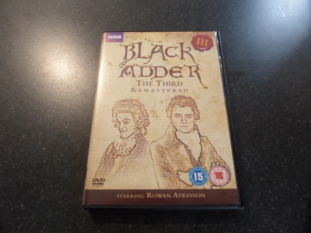 BLACK ADDER THE Third DVD Remastered Rowan Atkinson BBC Comedy In VGC L ...