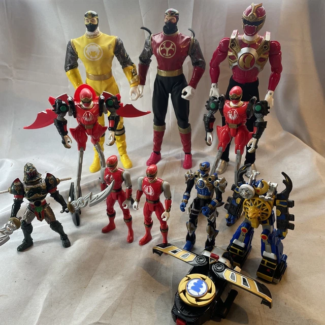 RARE VINTAGE 2003 Bandai Power Rangers Ninja Storm Bundle Morpher ...