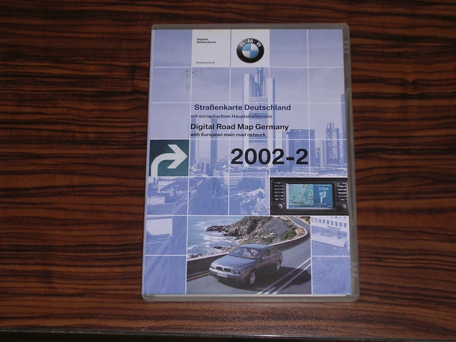 BMW - ROAD Map Deutschland 2002-2 Navigation CD VDO Navteq E46 E39 E53 ...