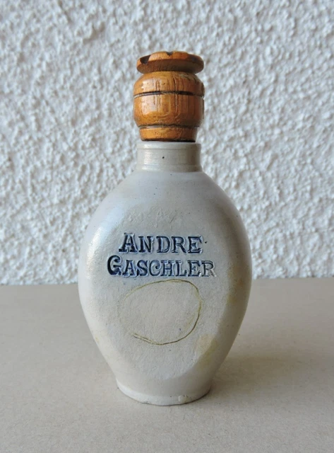 ALTE SCHNUPFTABAKFLASCHE ANDRE Gaschler Zwiesel Brasiltabak Fabrik ...