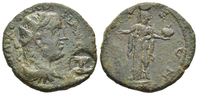 FITZ BITHYNIA NICAEA Valerian Games City Deity Provincial Roman Bronze ...
