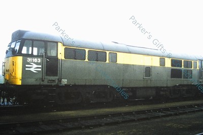 ORIGINAL 35MM RAILWAY Slide Diesel Locomotive 31163 (RB5) £3.99 ...