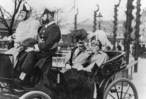 GERMAN EMPEROR 1888 1918 King of Prussia visit to Austria Hungary - Old ...