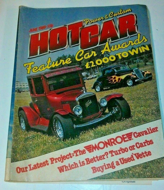 HOT CAR MAGAZINE june 1980 £5.92 - PicClick UK