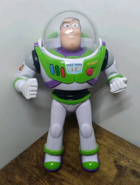 DISNEY PIXAR BUZZ Lightyear Toy Story 4 Thinkway Toys Talking Figure ...