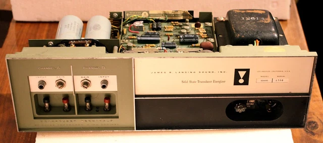 JBL SE408S 40W+40W Silicon Transistor Stereo Power Amplifier Used ...
