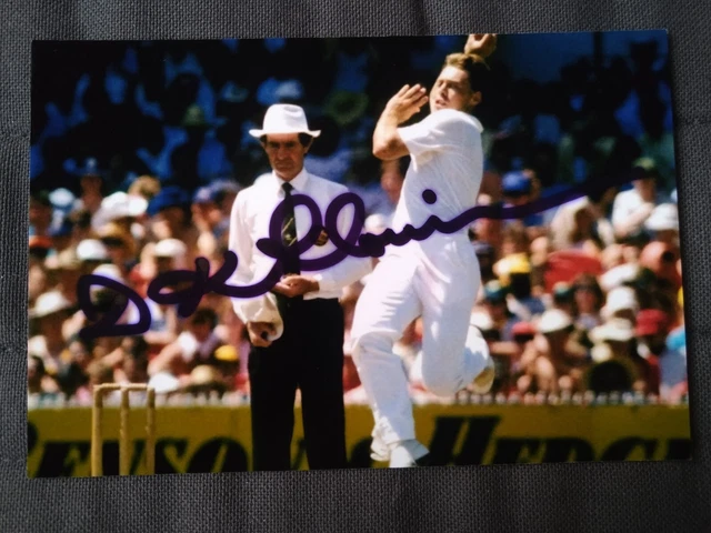 NEW ZEALAND CRICKET Legend Danny Morrison Signed Photo $8.95 - PicClick AU
