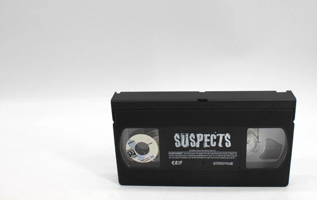 SUSPECTS/ MALICIOUS INTENT (VHS)(French) Tested Liam Waite $10.65 ...