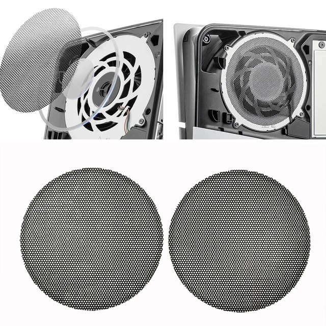 PVC MESH FAN Protector for PS5 PRO Effective and Stylish Solution 2pcs ...