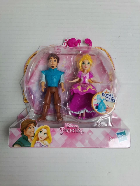 DISNEY PRINCESS RAPERONZOLO Magic Clips Royal Tangled Figure Eugene ...