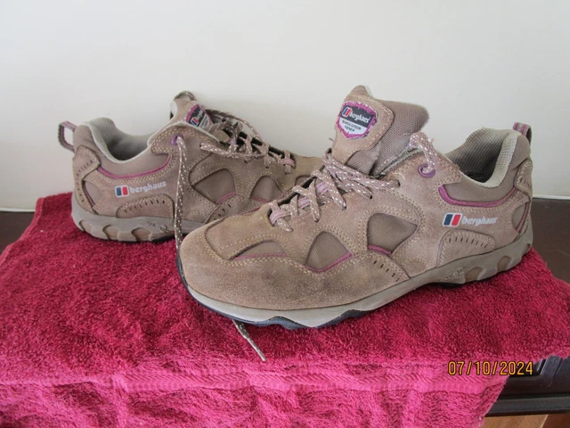 BERGHAUS BROWN PURPLE technical Outdoor Performance Footwear Size UK 8 ...