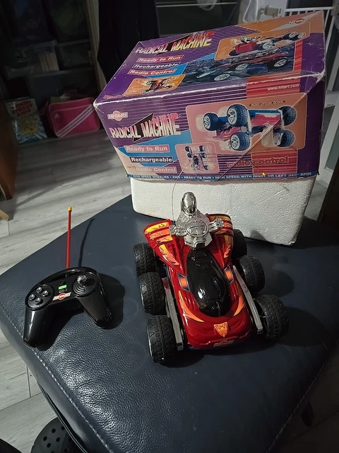 VINTAGE HITARI RADIO/REMOTE Controlled Radical Machine 6WD £15.00 - PicClick UK