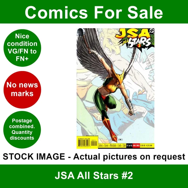 DC JSA ALL Stars #2 comic - VG/FN+ 01 August 2003 EUR 6,66 - PicClick IT