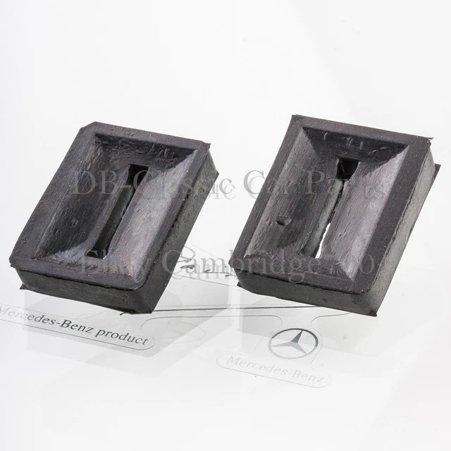 2 X TAMPON en caoutchouc Mercedes porte ruban adhésif W111 W112 W128 ...