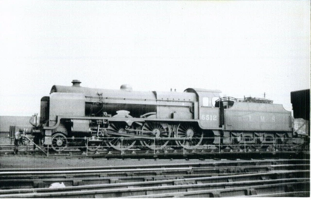 RAILWAY PHOTO LMS Patriot Class No 5523 BANGOR at Cheadle Hulme 1948 £1 ...