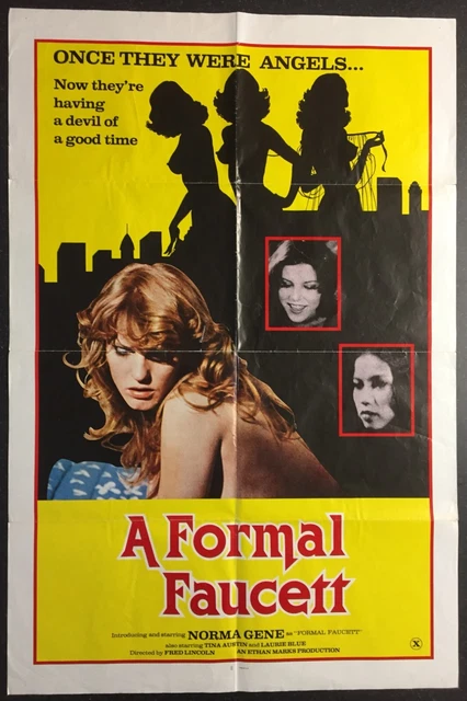 A FORMAL FAUCETT 1978 Original Cinema US ONE SHEET Movie POSTER Sexploitation EUR 17,04 ...