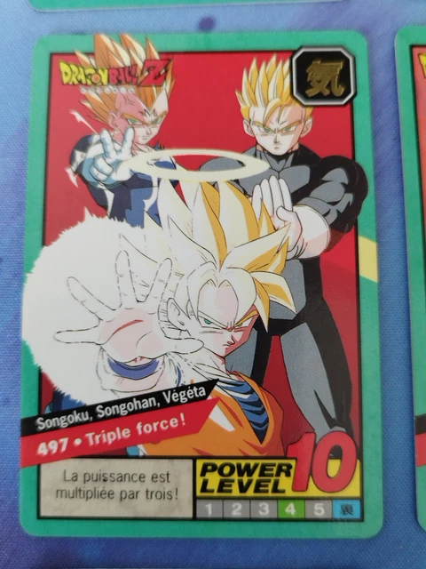 CARTE DRAGON BALL Z Carddass Grand Combat 609 Power Level Super Battle ...