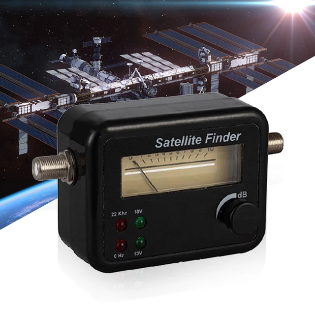 SATELLITE FINDER PROFESSIONAL Backlight Dish Network Compatible Signal ...