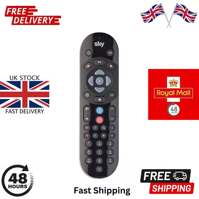GENUINE SKY Q Remote with Bluetooth & Voice Control – Latest 2024 EC201 ...