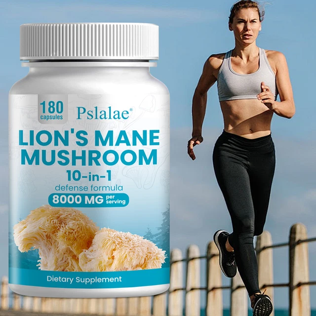 LION'S MANE MUSHROOM - Enhance Immunity and Defense, Improve Brain ...