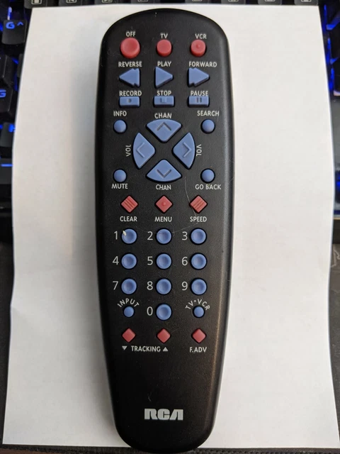 RCA TV VCR Universal Remote Control (97P04730) $8.99 - PicClick