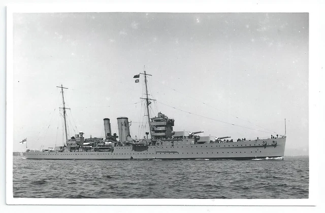 HMS YORK YORK class Heavy Cruiser Royal Navy PC-size RP Card £9.56 ...