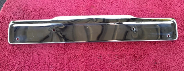 TRIUMPH STAG MK1 MK2 Re-Chromed Front Number Plate Plinth Surround ...