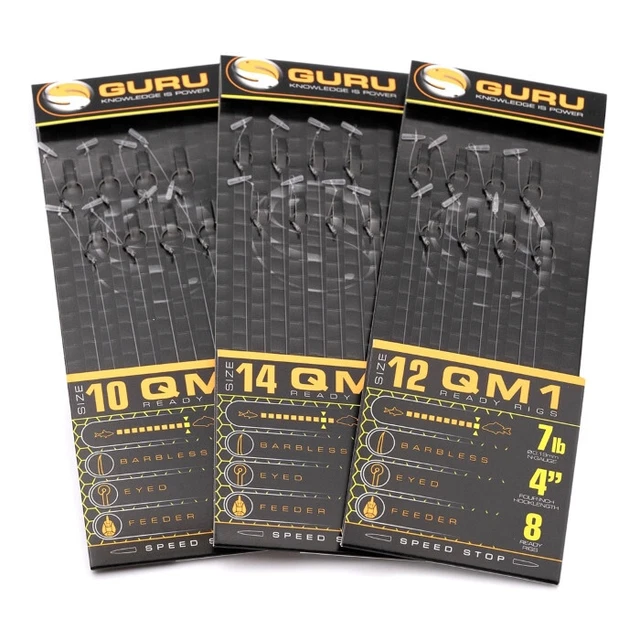 GURU CARP HAIR Rigs -Method Bayonet Bait Band Speed Stop 4" or 15 ...