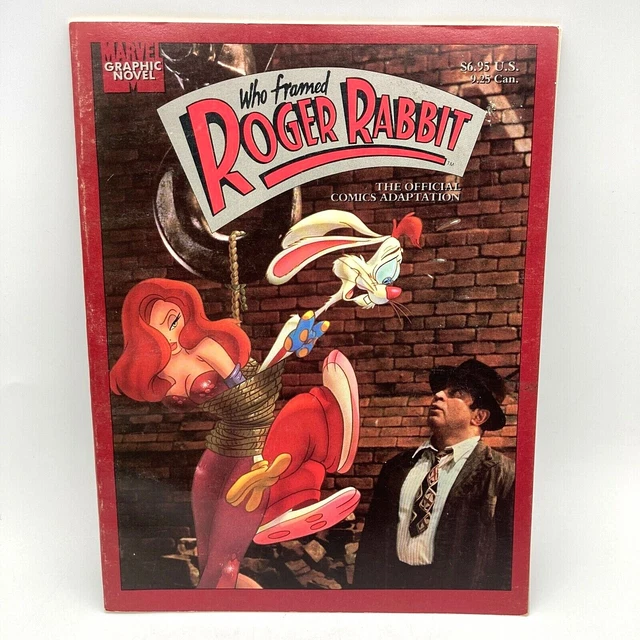 WHO FRAMED ROGER Rabbit Official Comics Adaptation Marvel Graphic Novel ...