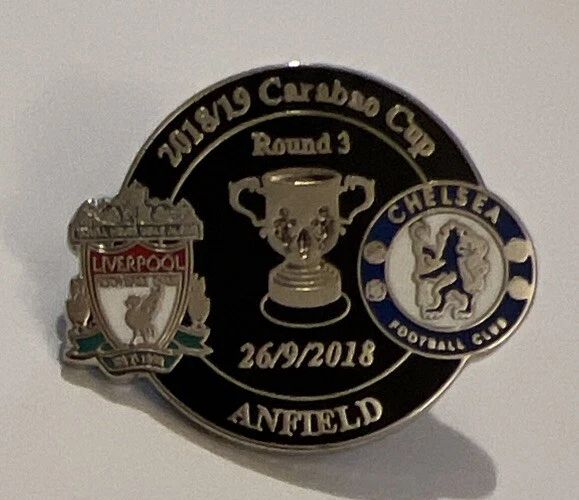 LIVERPOOL FC PIN Badge, 2018-19 Season Carabao Cup Round 3 EUR 6,97 ...