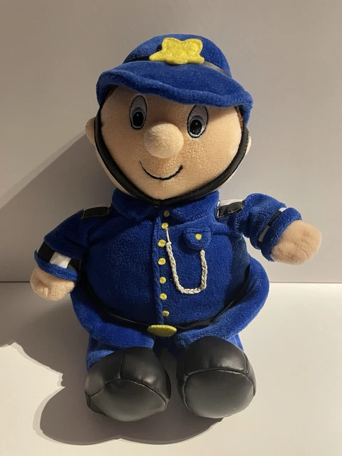 ENID BLYTON NODDY Toyland Mr Plod Policeman Plush Soft Toy Stuffed 13 ...