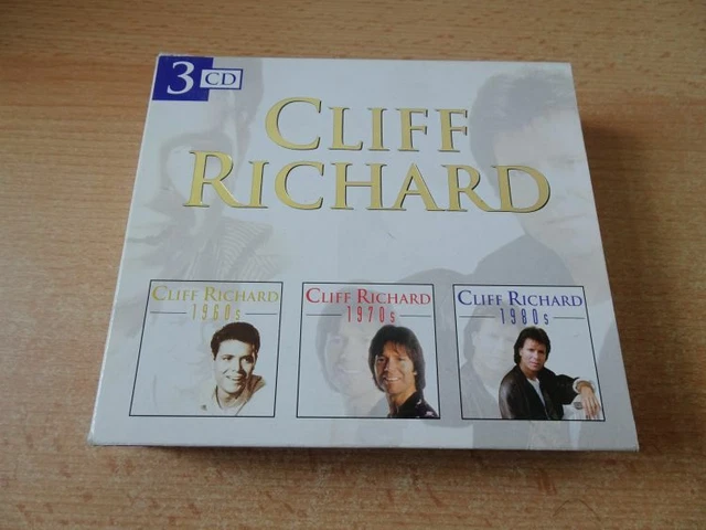 3 CD BOX Cliff Richard: 1960s 1970s 1980s - 1999 - 48 Songs EUR 8,99 ...