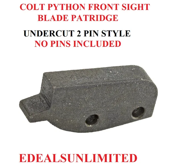 FRONT SIGHT FOR COLT PYTHON FRONT SIGHT PYTHON E&I FRAMES 2 PIN STYLE ...