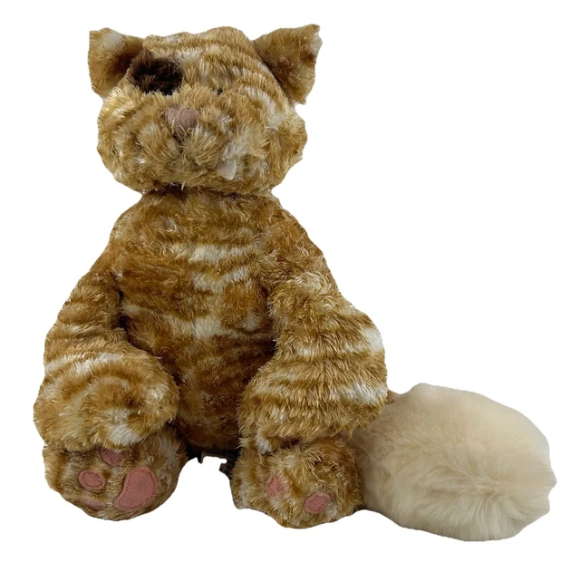ALICE’S BEAR SHOP Russ Berrie Captain Jack Ginger Tabby Cat Plush 9 ...
