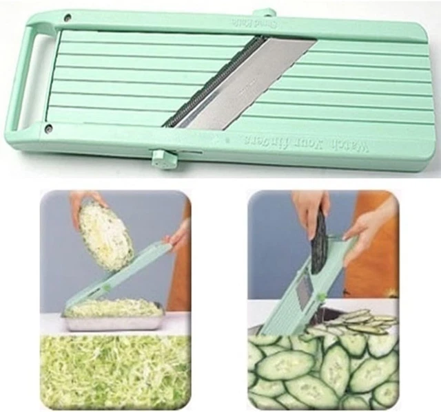 JAPANESE SLICER VEGETABLE Fruit Mandoline Cutter Kitchen Food Slicers £ ...