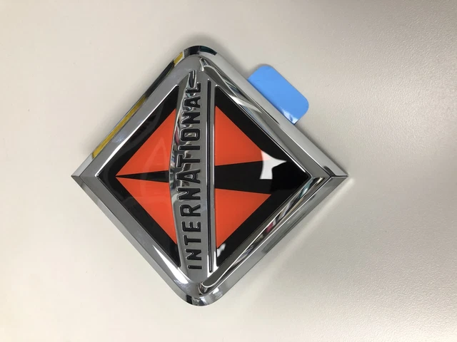 INTERNATIONAL TRUCK DIAMOND Logo Emblem Badge Hood Ornament $137.99 ...