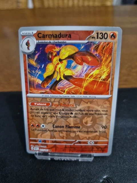 CARTE POKEMON CARMADURA Français REVERSE - EV1 SV1 FR - 041/198 - Neuf ... CARTE POKEMON CARMADURA Français REVERSE - EV1 SV1 FR - 041/198 - Neuf ...
