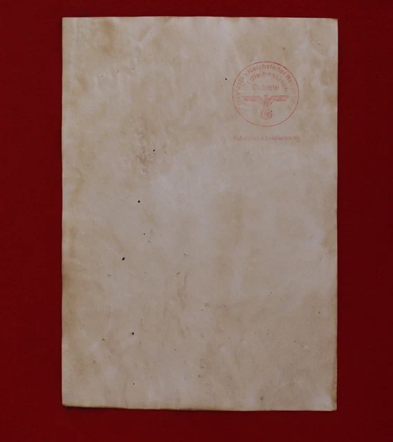 ADOLF HITLER (HANDMADE) Mixed Media on Paper Painting signed and ...