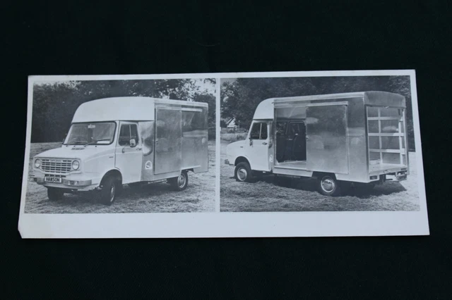 HAWSON GARNER LEYLAND Box Van Coachbuilders Press Photograph £10.00 ...