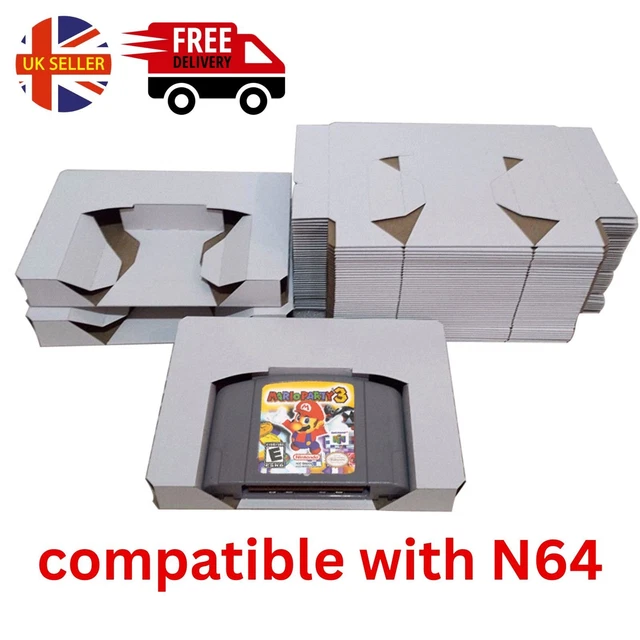 N64 CARDBOARD REPLACEMENT Insert Inner Inlay Tray PAL NTSC Cartridge ...