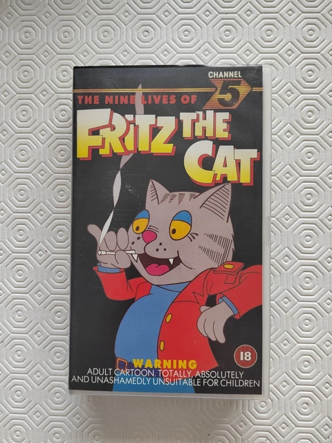 THE NINE LIVES of Fritz the Cat VHS £10.00 - PicClick UK