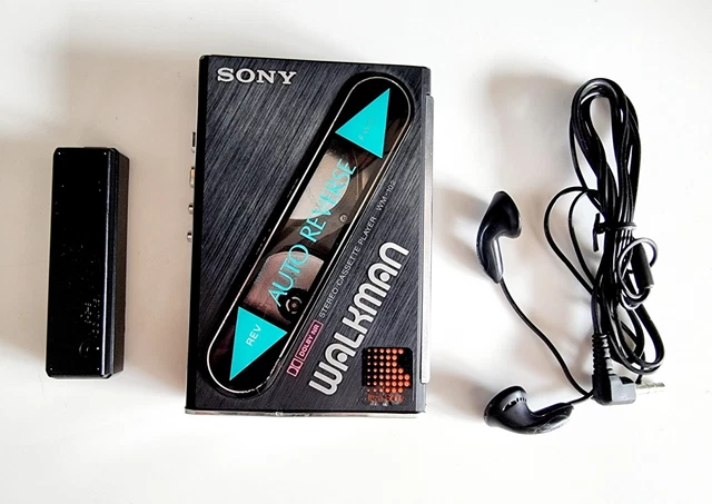 SONY WALKMAN WM-102 Lettore di cassette inverse automatico completamente funzionante da ...