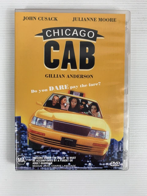 CHICAGO CAB JOHN Cusack Julianne Moore Gillian Anderson DVD MINT DISC ...