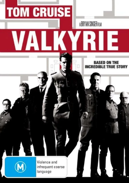 VALKYRIE (DVD, 2009) Tom Cruise, Kenneth Branagh, Bill Nighy, Tom ...