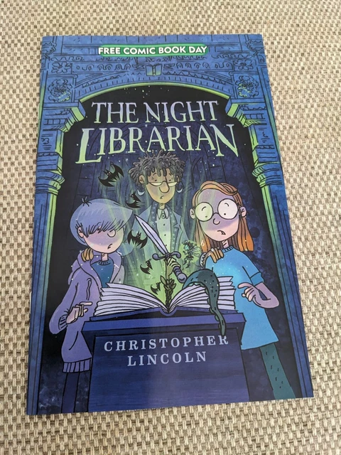 FREE COMIC BOOK Day 2024 (Fcbd) The Night Librarian £2.96 - PicClick UK