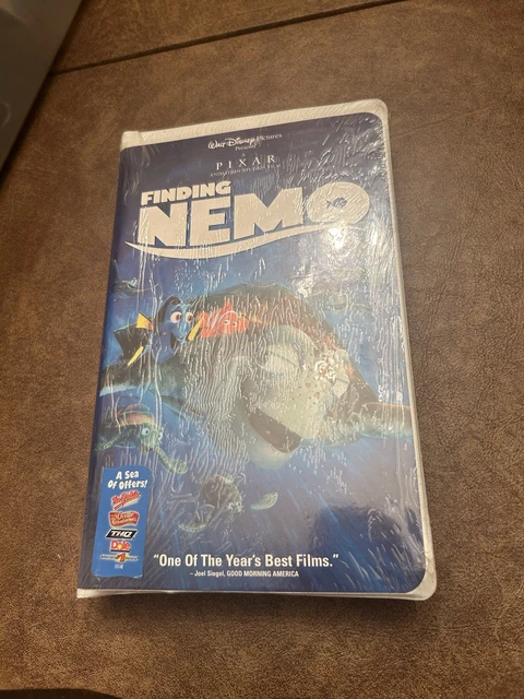 FINDING NEMO (VHS, 2003) NEW/SEALED Disney Pixar & Bonus Features £9.30 ...